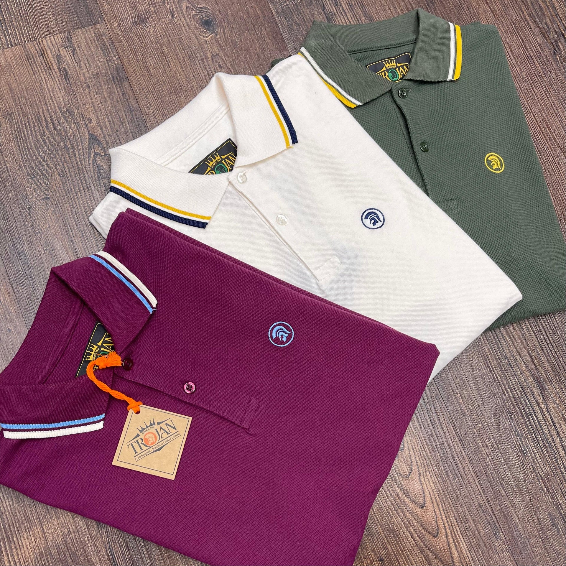 Official Trojan Clothing Size Guide | Polos, Tees & Track Tops | Urban ...