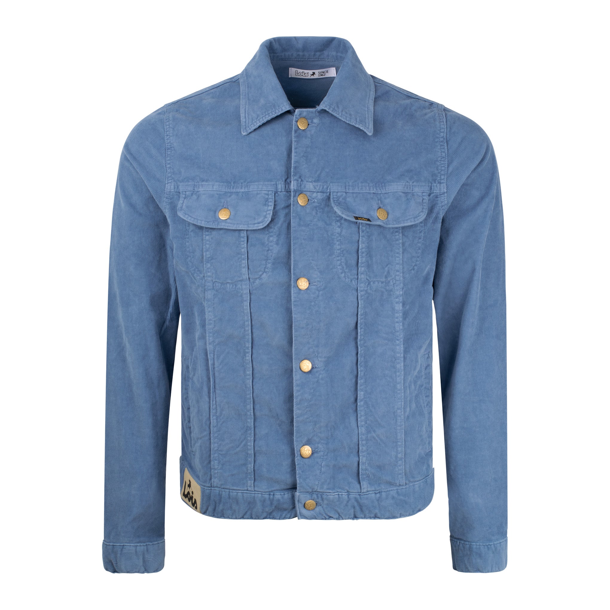 Lois Tejana Needle Cord Jacket - Sky Blue - Men's – Urban Menswear